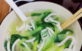 青菜汤面怎么做_青菜汤面热量高吗