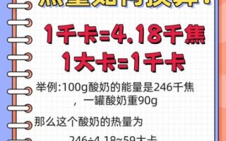 食物热量单位有哪些_如何换算卡路里和千焦