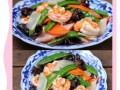 三色炒虾仁怎么炒_三色炒虾仁用什么蔬菜