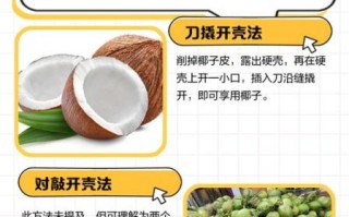椰子怎么打开_椰子壳怎么切图解