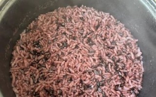 黑米蒸米饭的做法_黑米蒸米饭需要提前泡多久