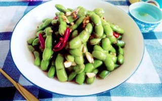 煮毛豆怎么煮才绿又入味_家常毛豆做法大全