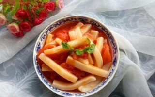 番茄炒年糕怎么做_番茄炒年糕为什么粘锅