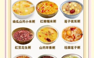 营养早餐粥怎么做_一周不重样食谱