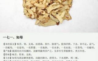 知母的功效与作用_知母的副作用有哪些