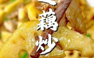肉炒藕片怎么炒好吃_家常肉炒藕片的做法