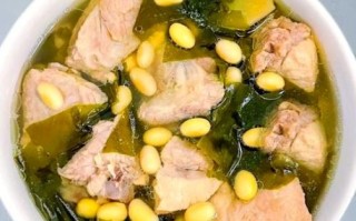 黄豆海带排骨汤怎么做_海带汤需要焯水吗