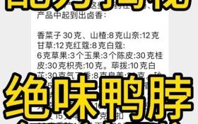 绝味鸭脖怎么做_绝味鸭脖配方揭秘