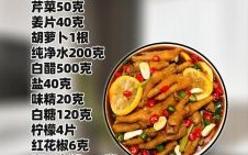 泡椒凤爪最正宗做法_泡椒凤爪怎么做才脆