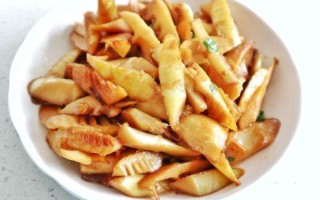 油爆冬笋怎么做_冬笋焯水几分钟才脆