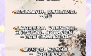 重阳节古诗四句大全_如何背诵更高效