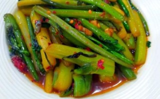 炒红菜苔家常做法_红菜苔怎么炒不苦