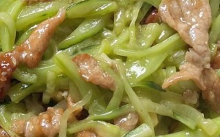 黄瓜炒肉片怎么做_黄瓜炒肉片先炒肉还是先炒黄瓜