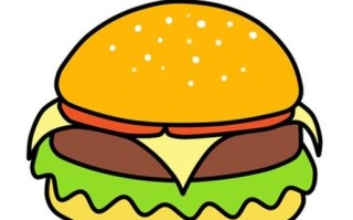汉堡图片大全_汉堡怎么画简单又好看