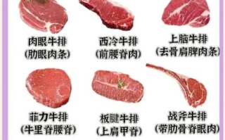 牛排种类有哪些_不同牛排部位口感区别