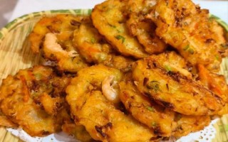 油炸虾饼的做法大全_油炸虾饼怎么做才酥脆