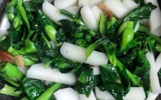 青菜炒年糕怎么做_家常做法步骤详解
