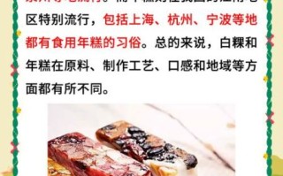 白粿和年糕有什么区别_口感差异与制作原料