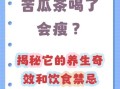苦瓜茶的功效与作用_苦瓜茶哪些人不能喝