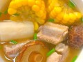 香菇玉米排骨汤的做法_香菇玉米排骨汤的功效