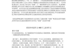 西红柿炒鸡蛋怎么做_西红柿炒鸡蛋做法作文400字