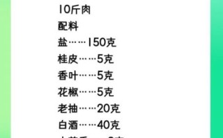 腊肉怎么做_腊肉配方大全