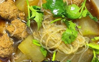 冬瓜肉丸粉丝汤怎么做_冬瓜肉丸粉丝汤的做法窍门