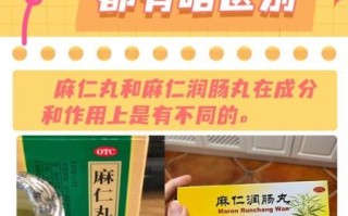 麻仁丸和麻仁润肠丸有什么区别_哪个更适合便秘