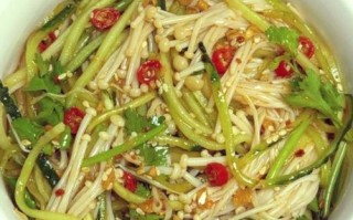 凉拌金针菇怎么做_凉拌金针菇需要焯水吗
