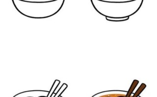 面条简笔画怎么画_面条简笔画图片大全