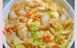 白菜炒粉条怎么做_白菜炒粉条的家常做法