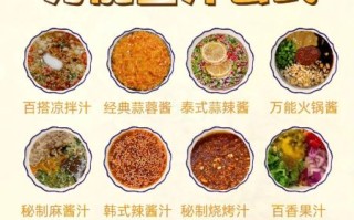 调料配方大全_如何调出万能蘸料