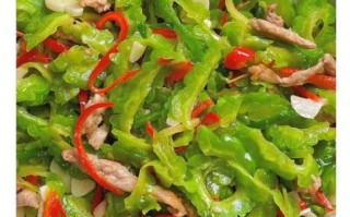 苦瓜炒肉片怎么做不苦_苦瓜炒肉片家常做法