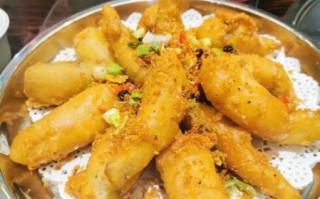 炸九肚鱼怎么酥脆不腥_九肚鱼裹粉用面粉还是淀粉