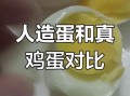 人造蛋和鸡蛋的区别图片_如何一眼分辨真假