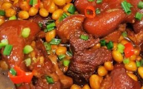 蹄花炖黄豆怎么做_蹄花炖黄豆的正宗做法