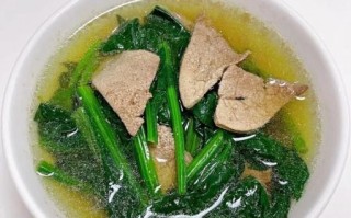 猪肝菠菜汤怎么做好吃_猪肝菠菜汤补血吗