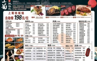 铁板烧菜单价格_铁板烧推荐菜品