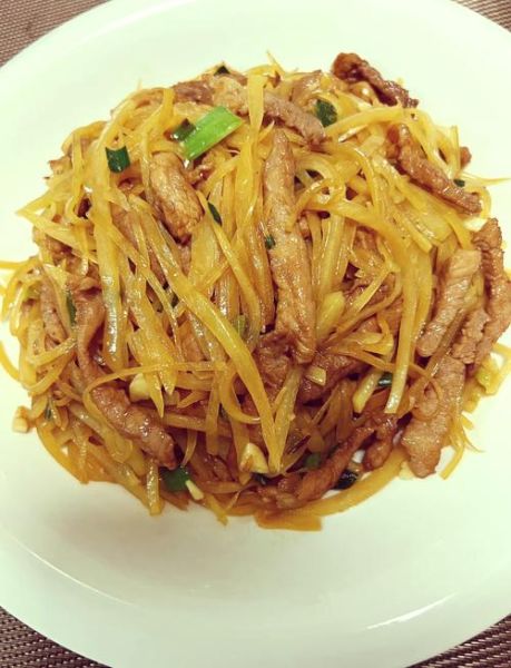 土豆炒肉丝怎么炒好吃_家常做法步骤-第1张图片-山城妙识