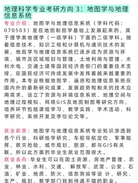 地理信息科学专业学什么_就业前景怎么样-第1张图片-山城妙识
