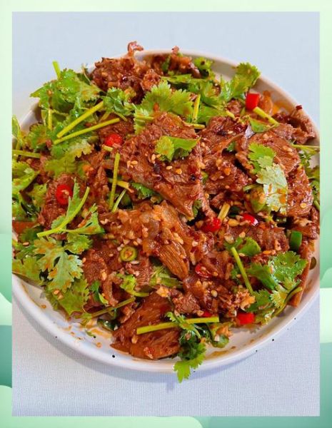 拌牛肉怎么做好吃_家常拌牛肉的做法-第1张图片-山城妙识