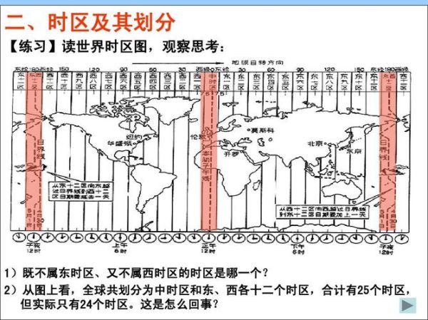 高一地理时区怎么计算_时区划分口诀-第1张图片-山城妙识