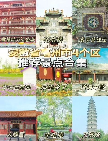 亳州旅游景点有哪些_亳州一日游怎么安排-第1张图片-山城妙识 亳州旅游景点有哪些_亳州一日游怎么安排-第1张图片-山城妙识