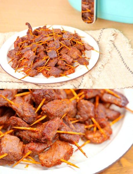 牙签牛肉怎么做_牙签牛肉腌制多久入味-第1张图片-山城妙识
