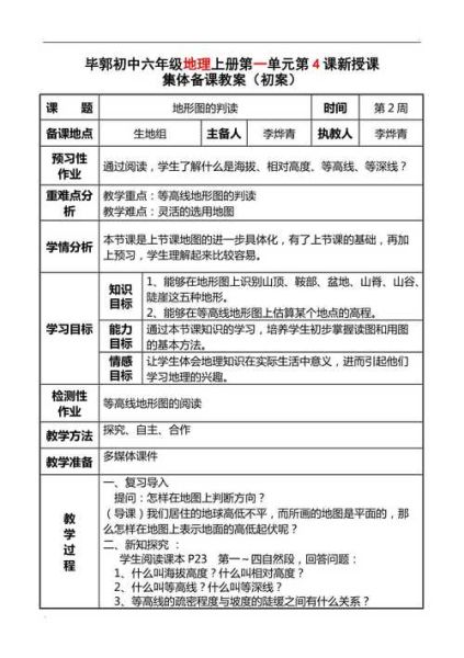地理集体备课怎么做_地理集体备课流程-第2张图片-山城妙识
