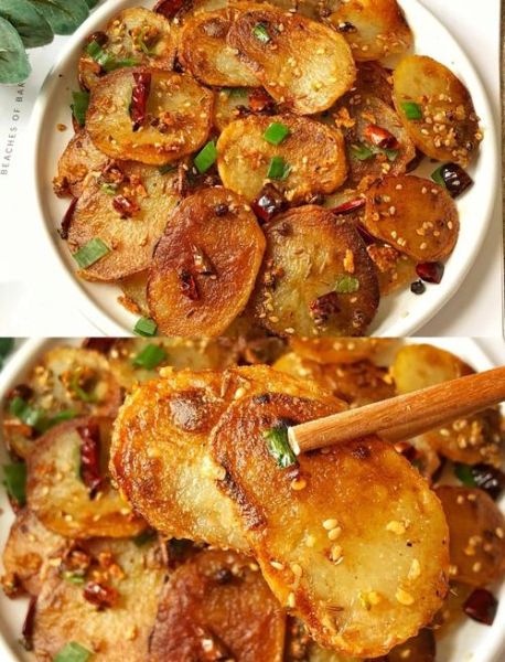 孜然土豆片怎么做才脆_家常孜然土豆片的做法步骤-第1张图片-山城妙识