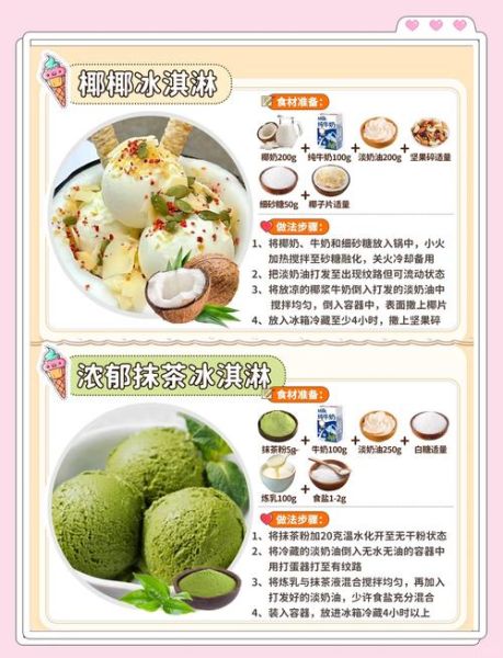 冰淇淋怎么做_自制冰淇淋需要哪些材料-第1张图片-山城妙识