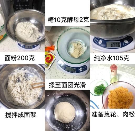 肉松馒头卷怎么做_肉松卷一次发酵成功秘诀-第1张图片-山城妙识