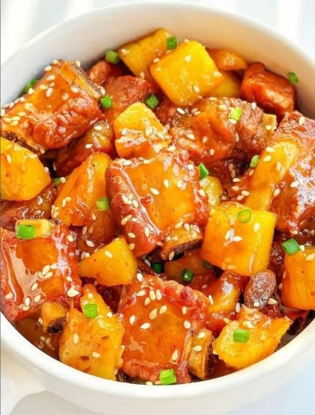 菠萝排骨怎么做_菠萝排骨的家常做法-第2张图片-山城妙识