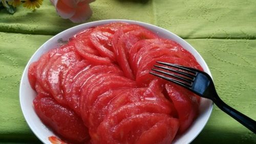 凉拌西红柿怎么做_凉拌西红柿要不要去皮-第2张图片-山城妙识